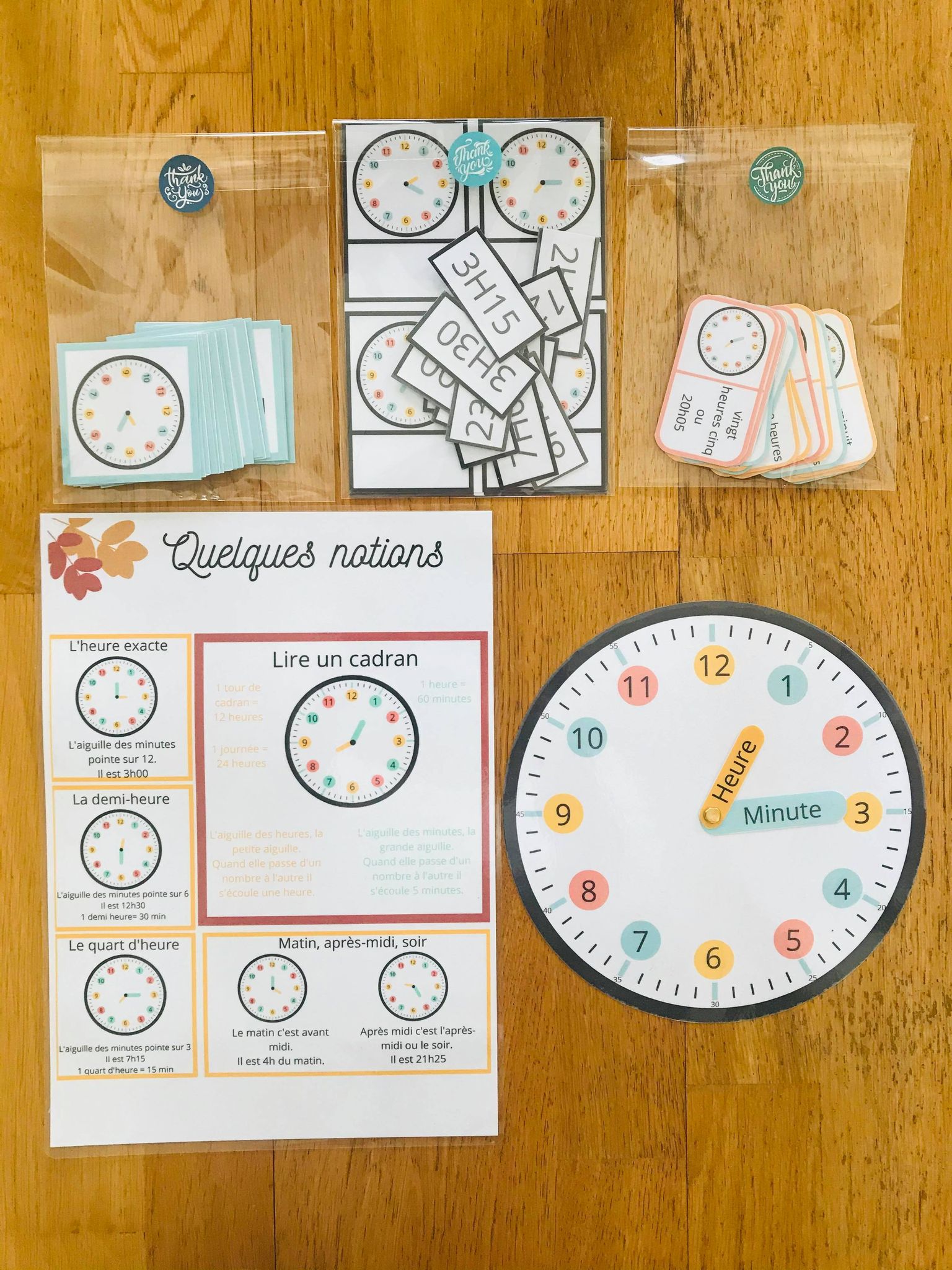 Jeux pour enfant pour apprendre l'heure - Kreakids