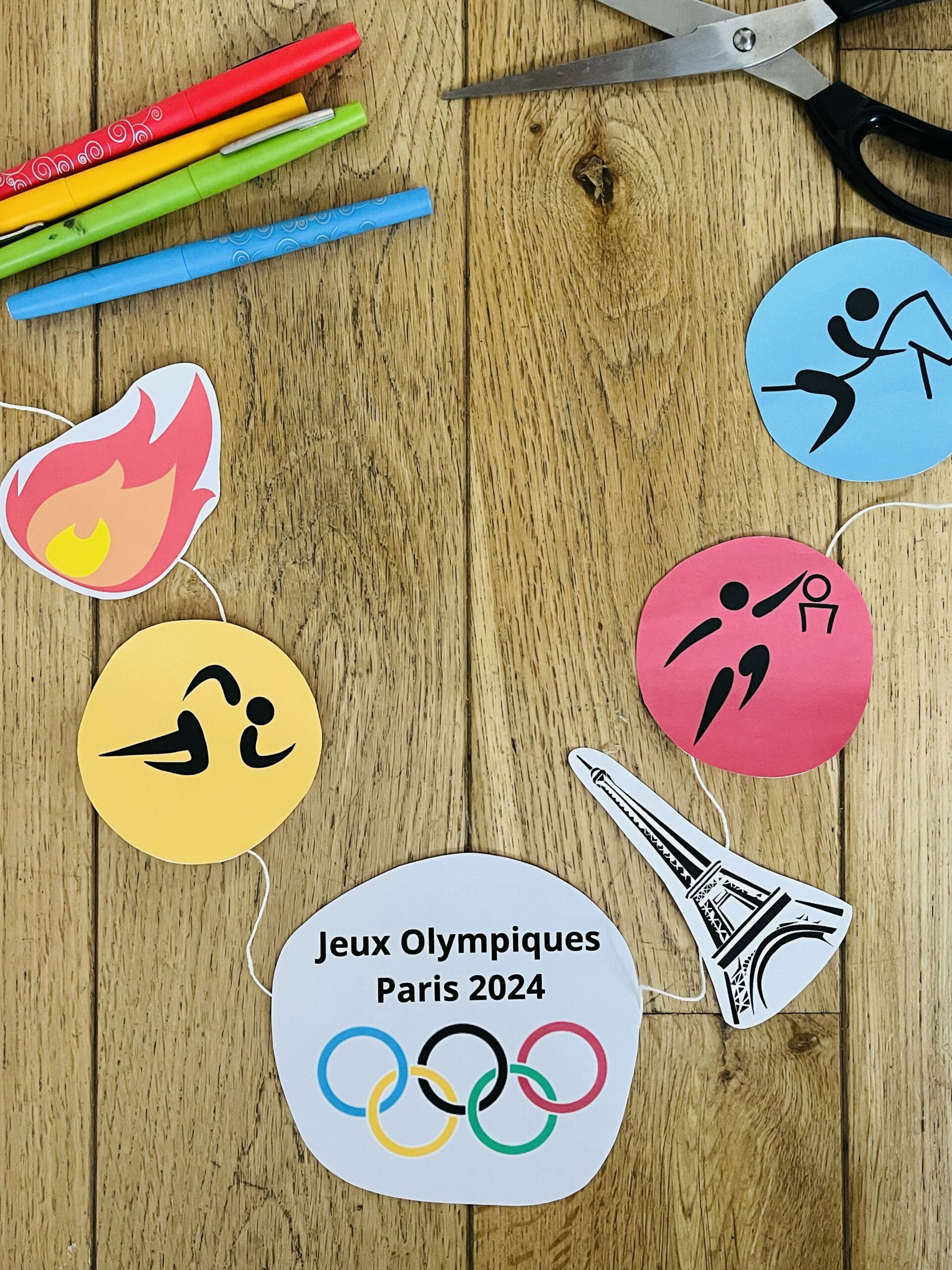 Activité jeux olympiques facile - Kreakids