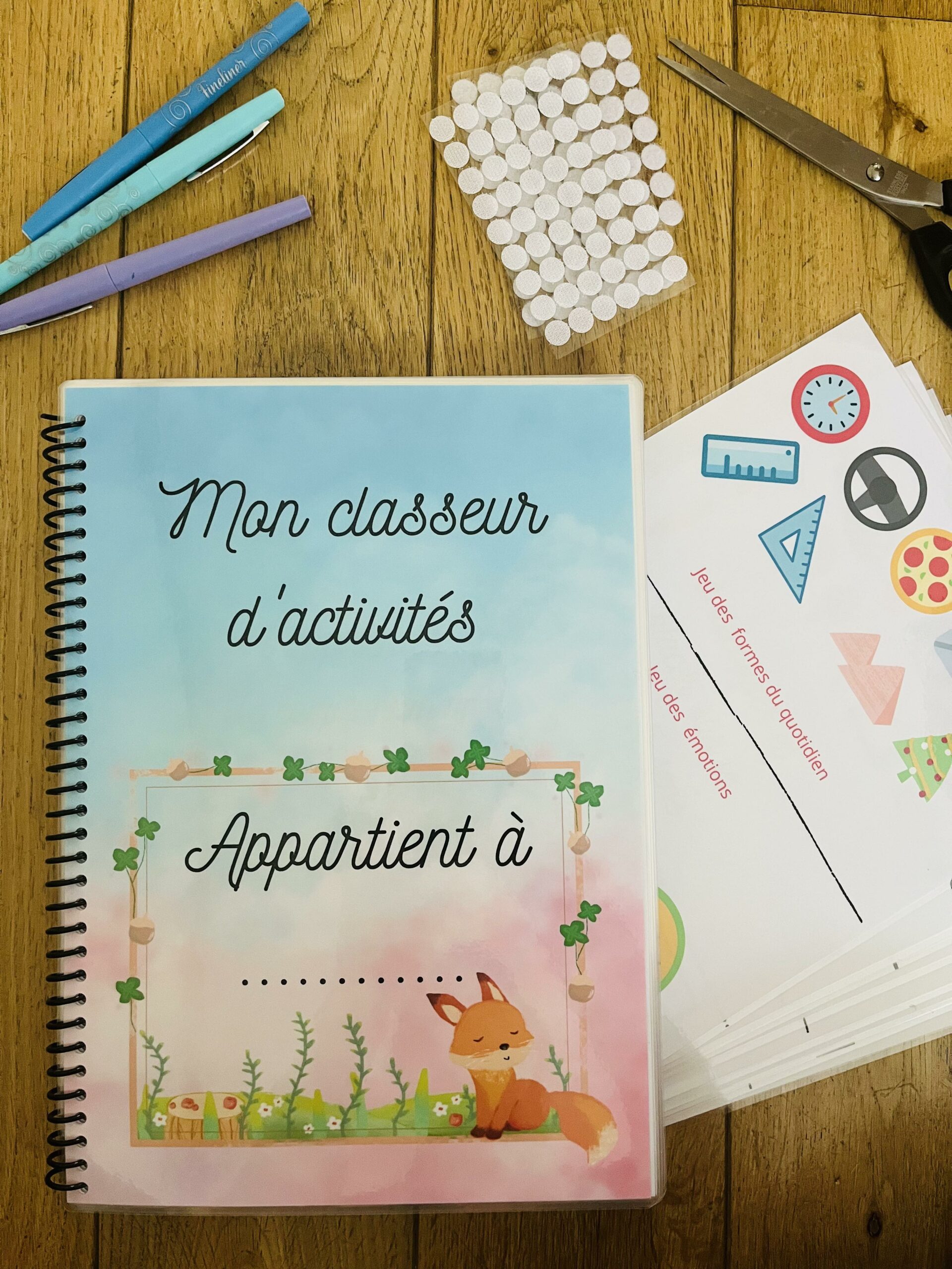Cahier d'activités maternelles à découper - Kreakids